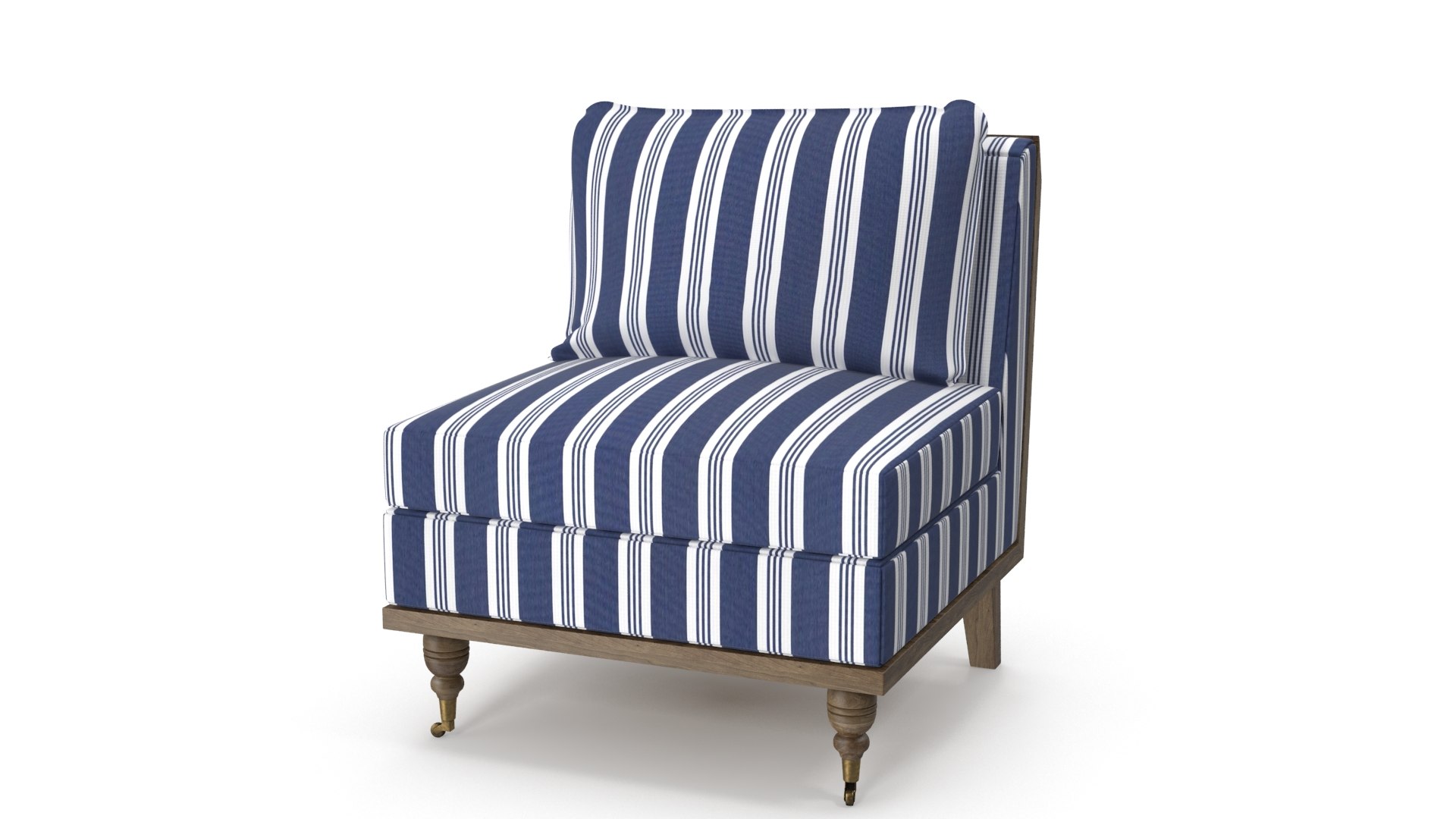 3D strip blue armchair - TurboSquid 1513511