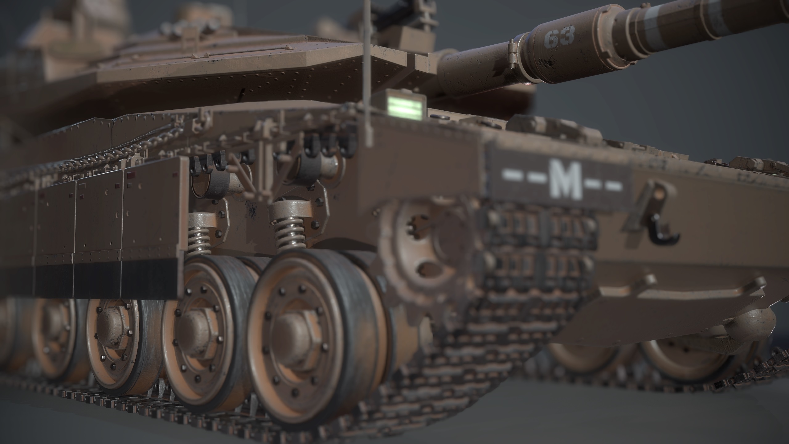 Tank merkava 3D - TurboSquid 1513538