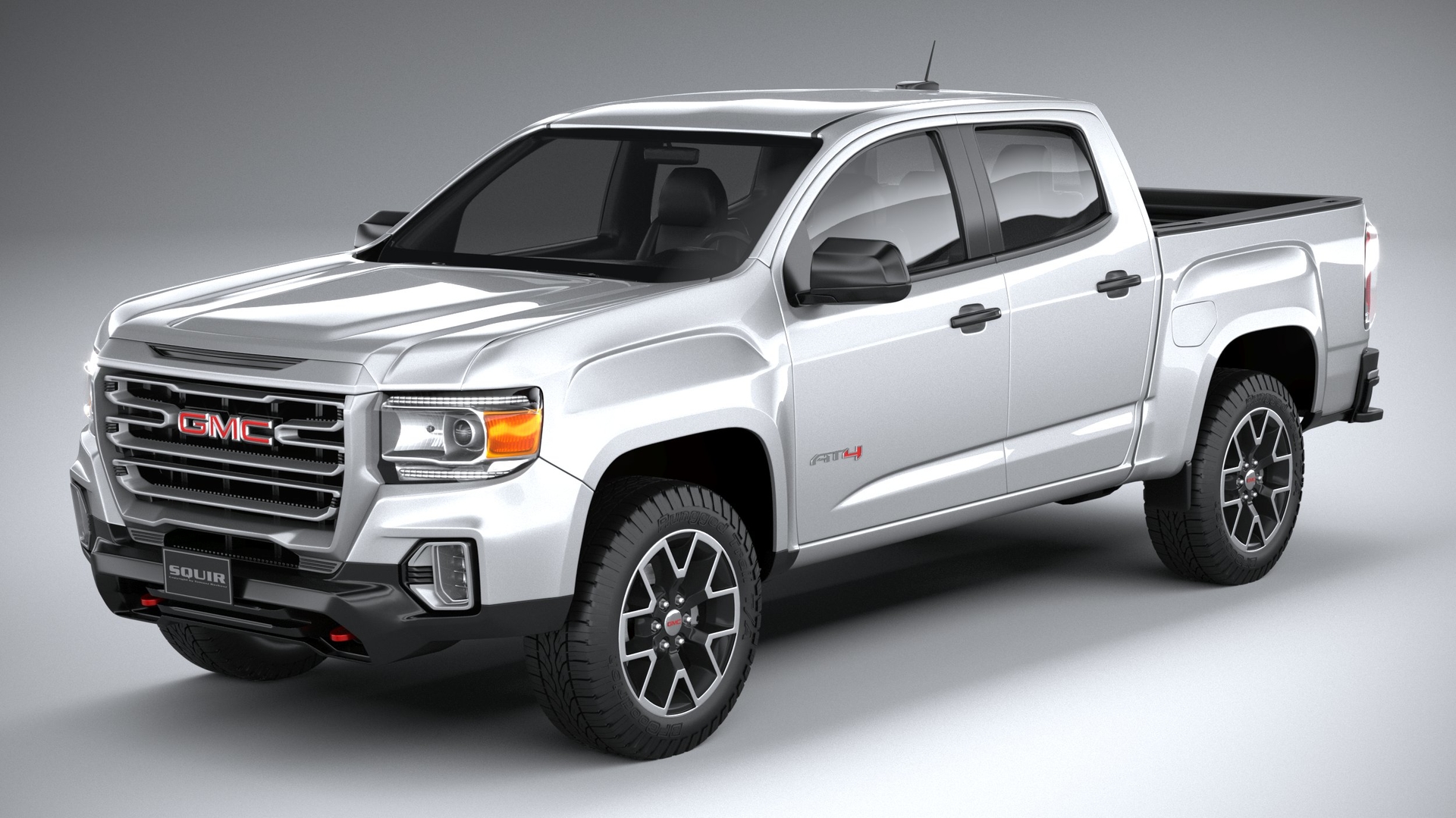 Gmc canyon 2021 3D model - TurboSquid 1513549