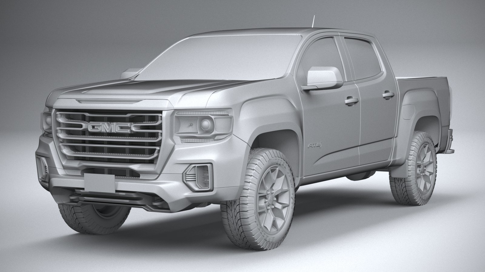 Gmc canyon 2021 3D model - TurboSquid 1513549