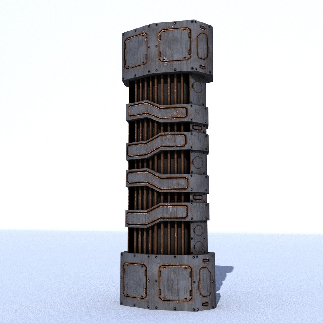 Pillar model - TurboSquid 1513543
