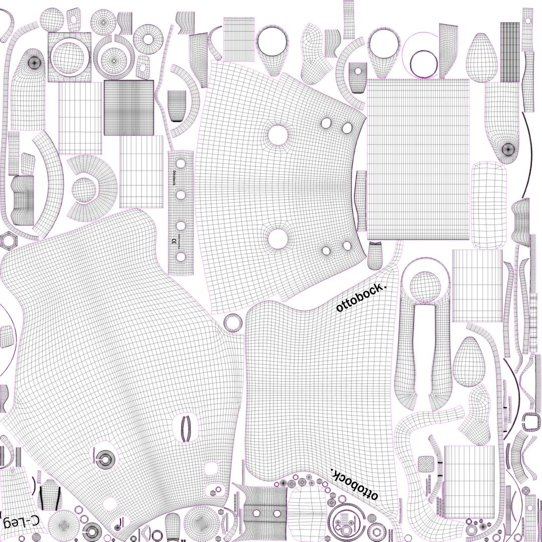 3D prosthetics modeled - TurboSquid 1513707