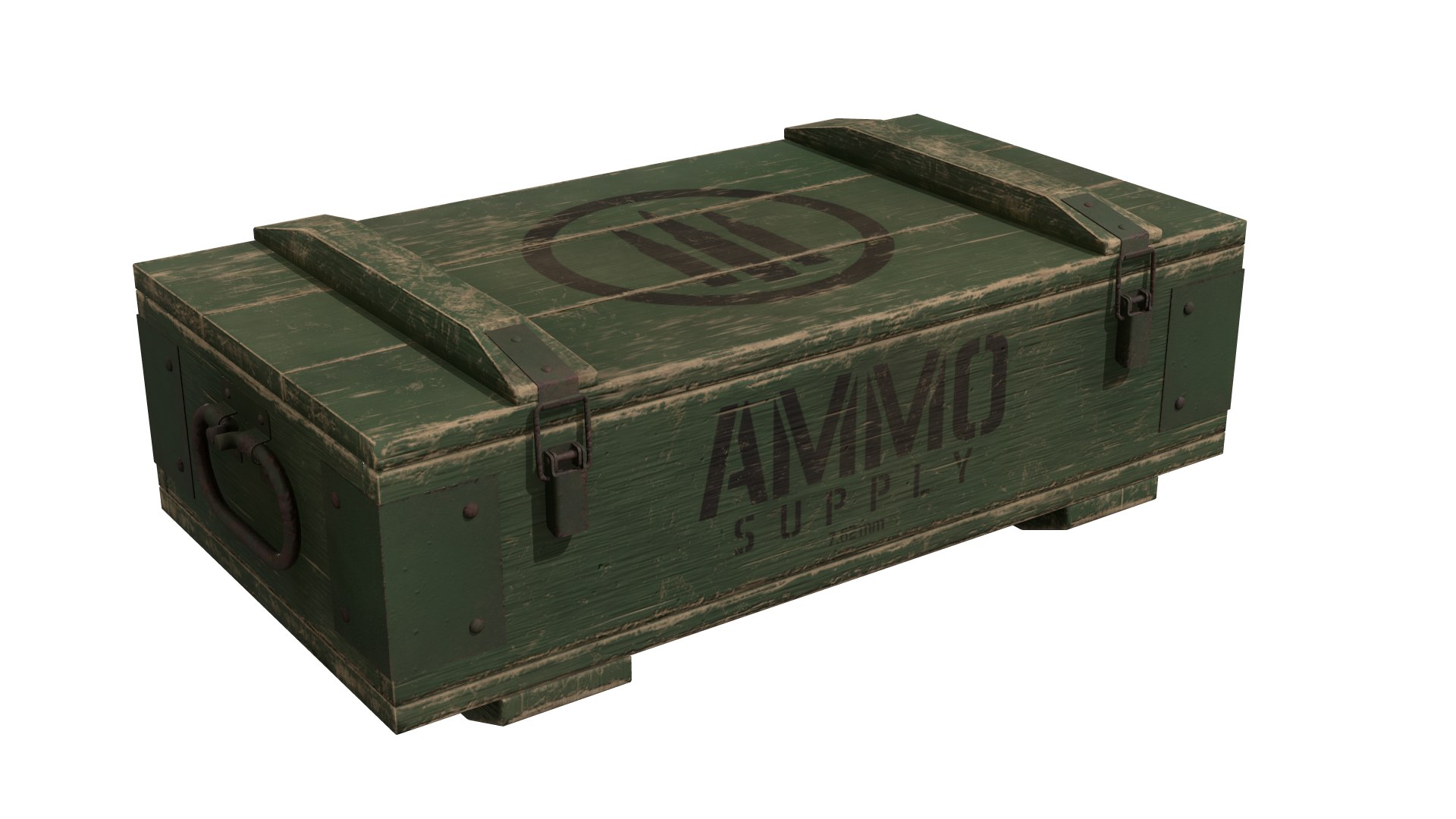 Army supply box 3D model - TurboSquid 1514007