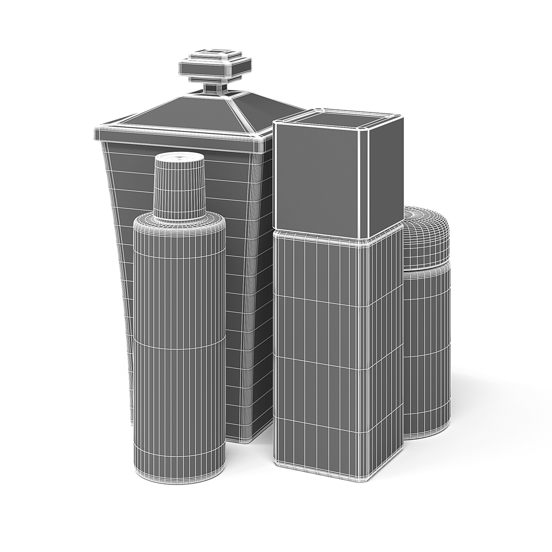 3D cosmetics - TurboSquid 1514090