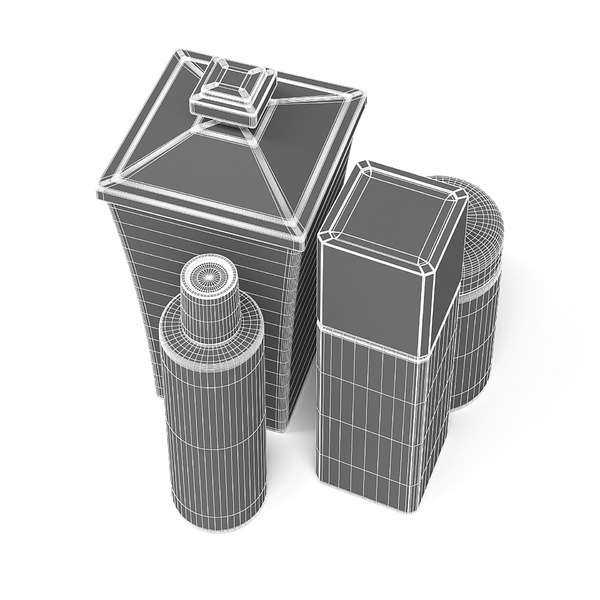 3D cosmetics - TurboSquid 1514090