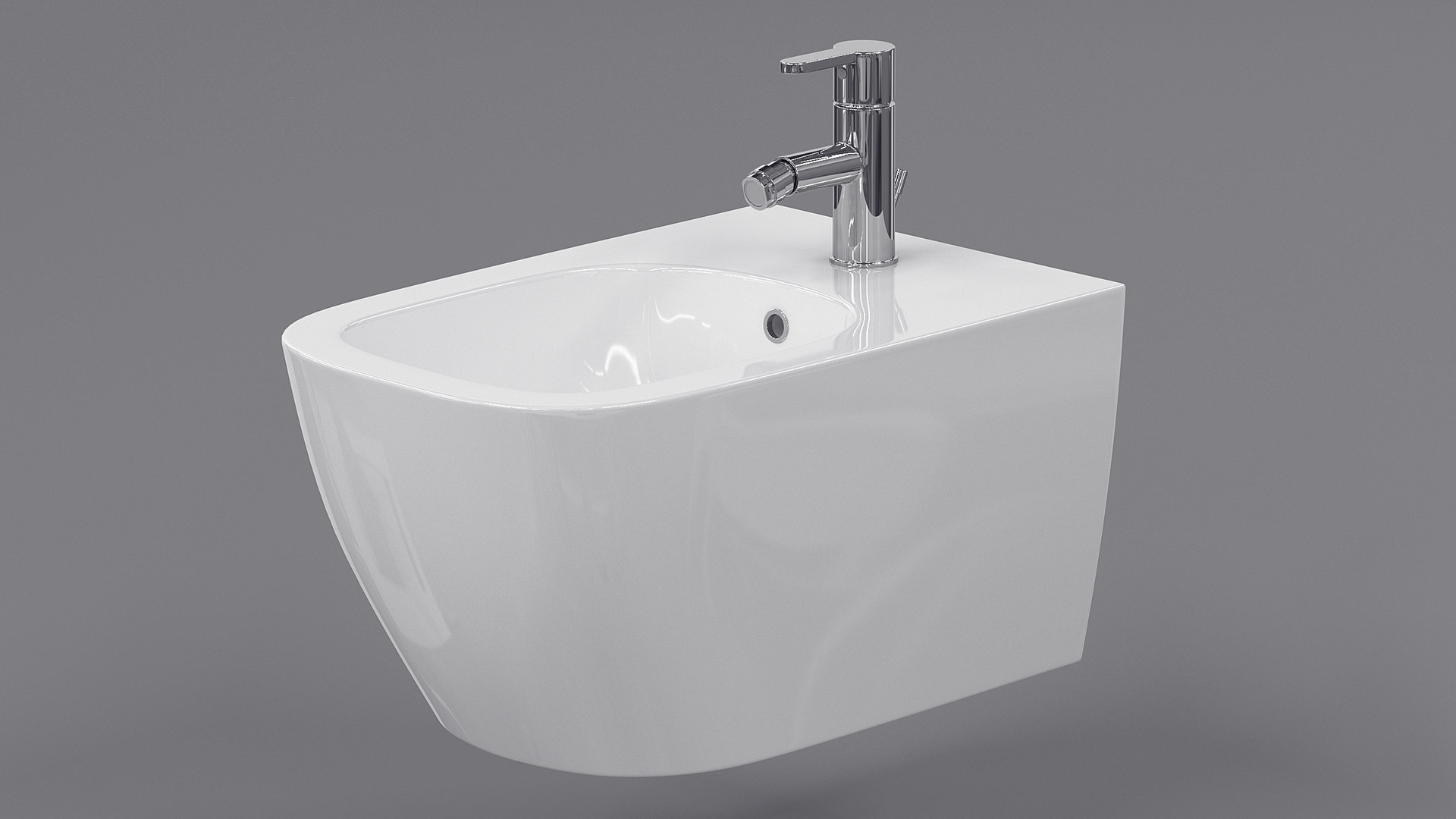 3D handing bidet - TurboSquid 1514120