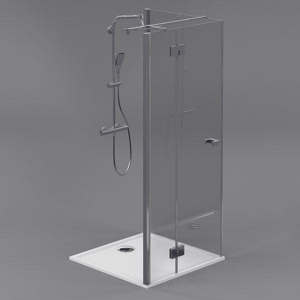 Shower 3D model - TurboSquid 1514121
