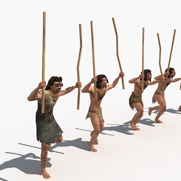 3D primitive man - TurboSquid 1514232