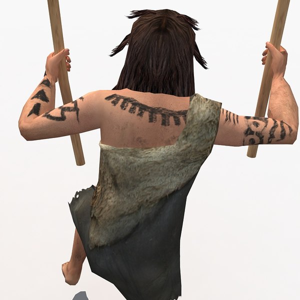 3D primitive man - TurboSquid 1514232