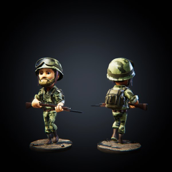 Army Man 3D Models for Download | TurboSquid