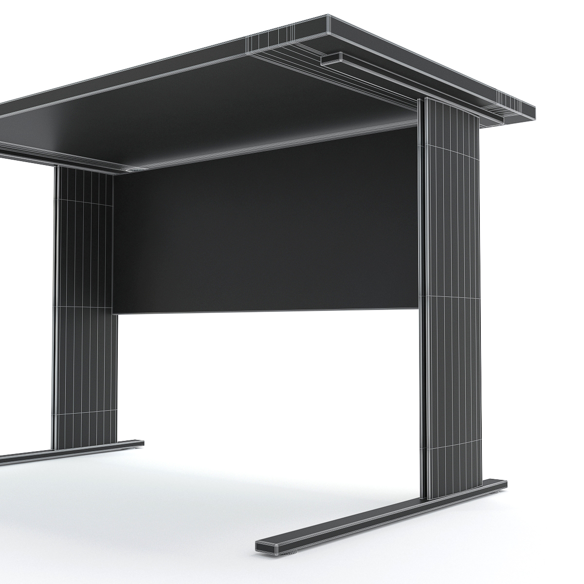 Desk office 3D - TurboSquid 1514340