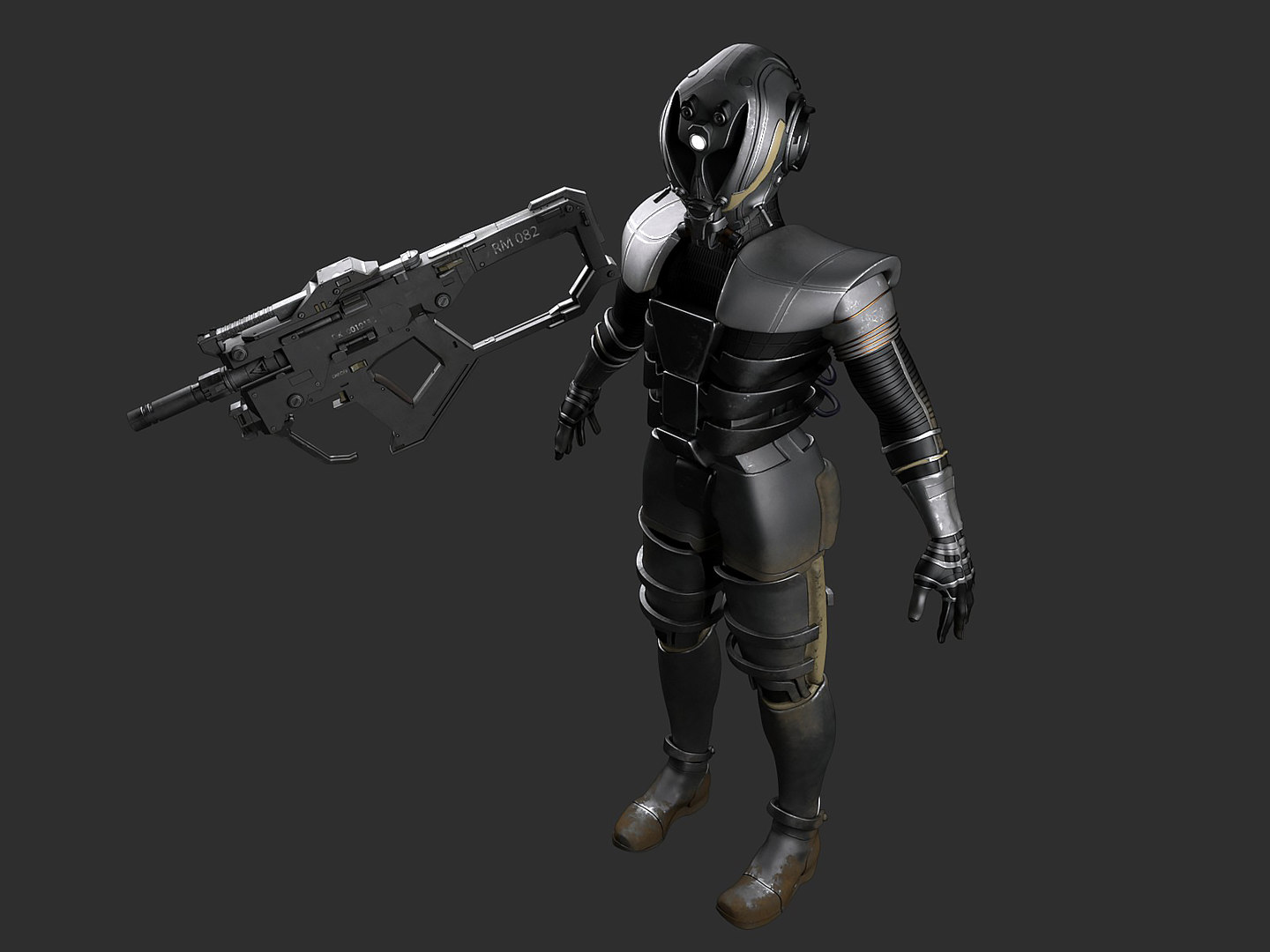 Robot armor 3D model - TurboSquid 1514403