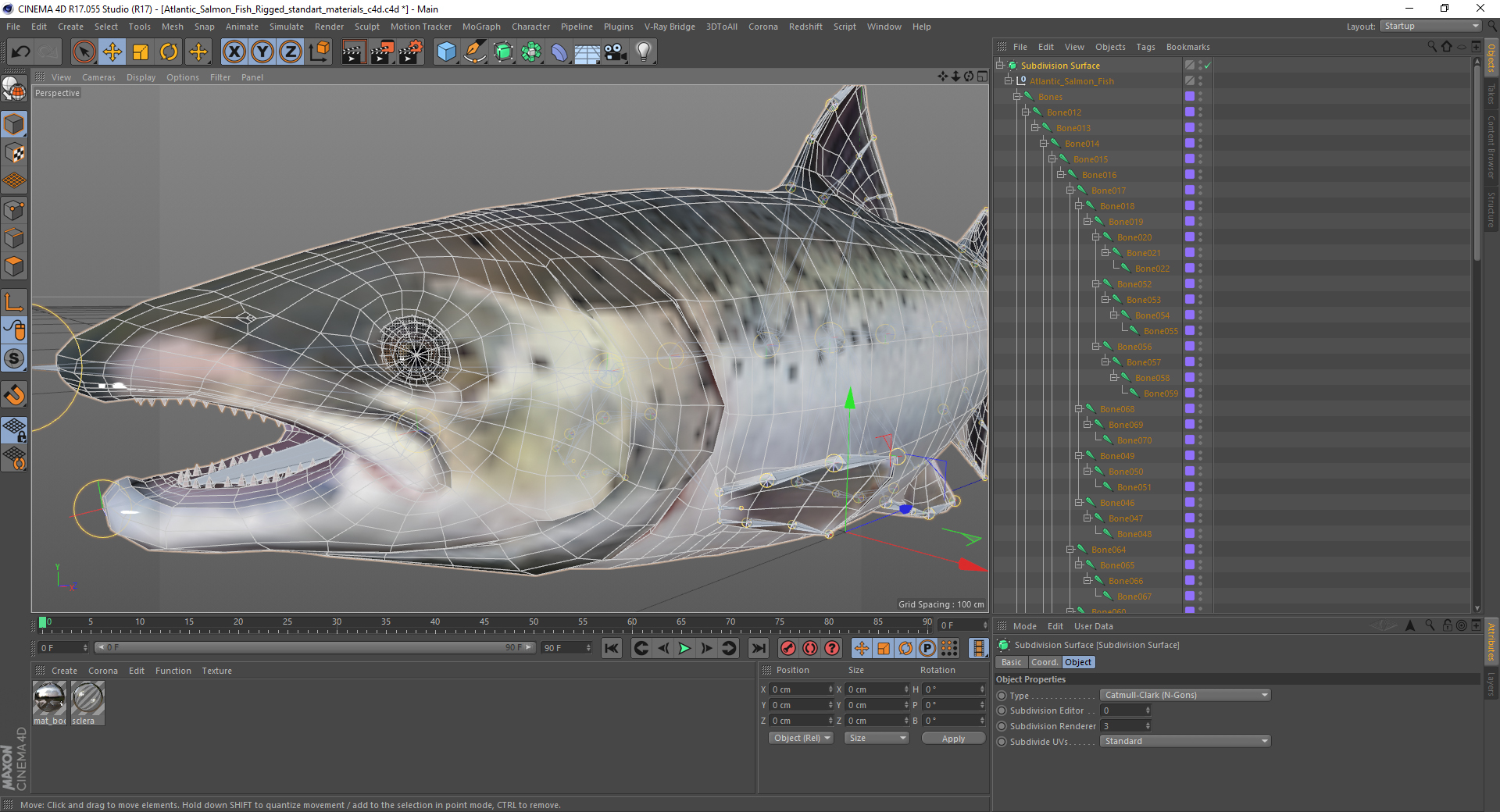 Fishes 2 rigged 3D - TurboSquid 1514451