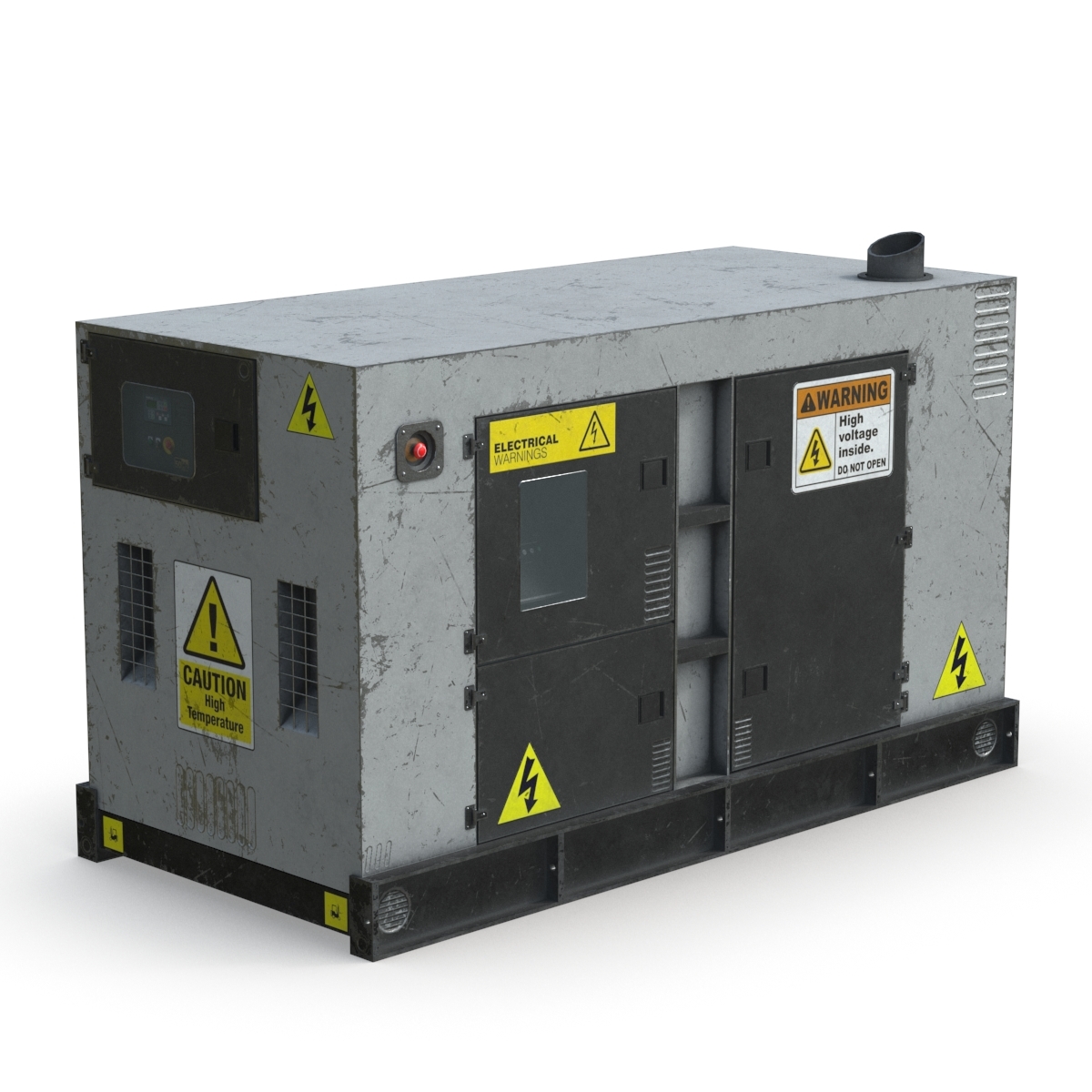 3D power generator pbr model - TurboSquid 1514494