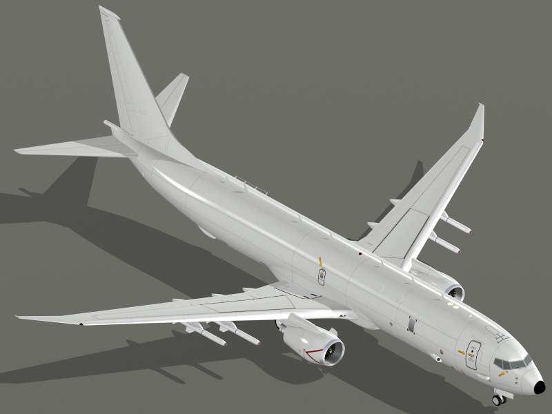 3D multimission aircraft p-8a poseidon model - TurboSquid 1490119