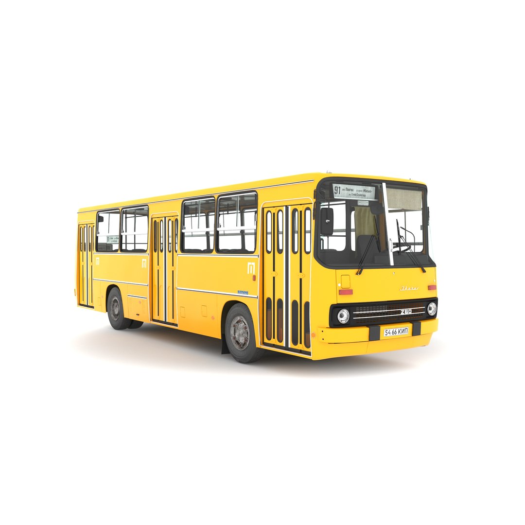 Bus ikarus 260 50 3D model - TurboSquid 1514714