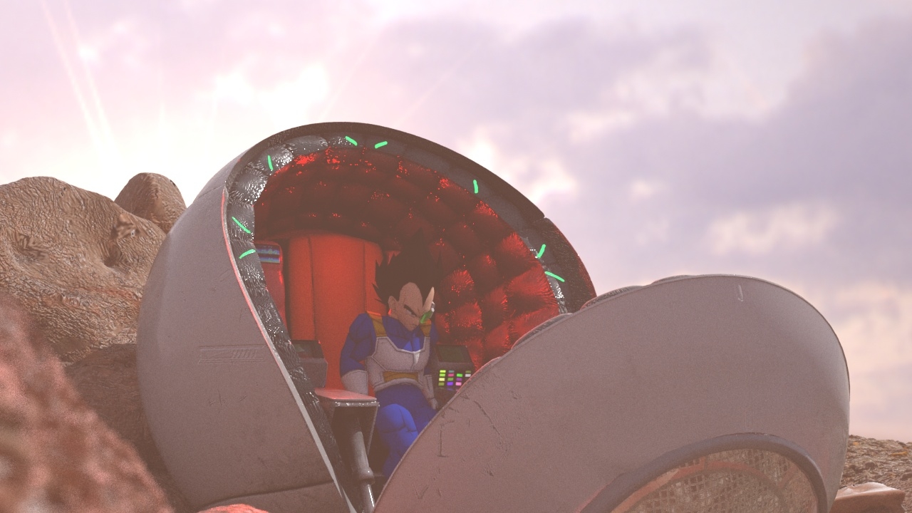 3D model attack balls saiyans - TurboSquid 1514691