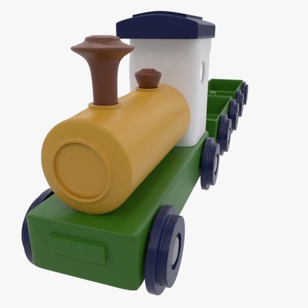Toy Train 3D Models for Download | TurboSquid