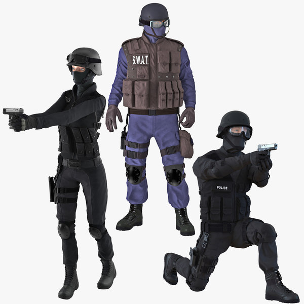 Swat 3D Models for Download | TurboSquid