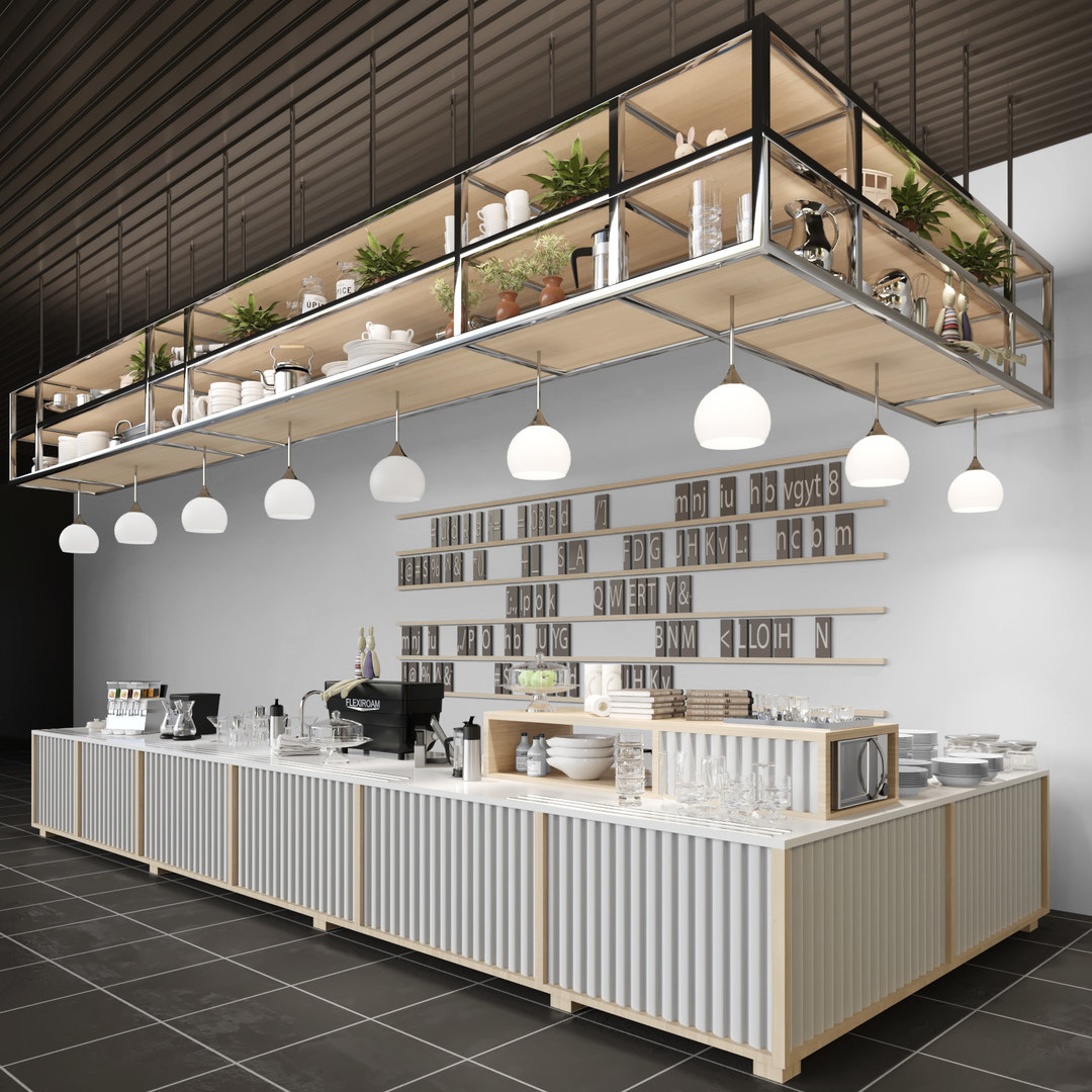 Coffee model - TurboSquid 1514954