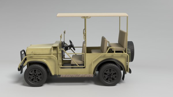 3D model safari vehicle - TurboSquid 1515016