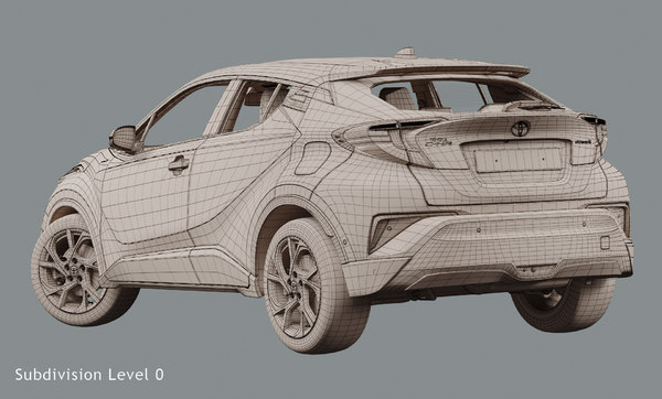 3D 2020 toyota c-hr - TurboSquid 1515423