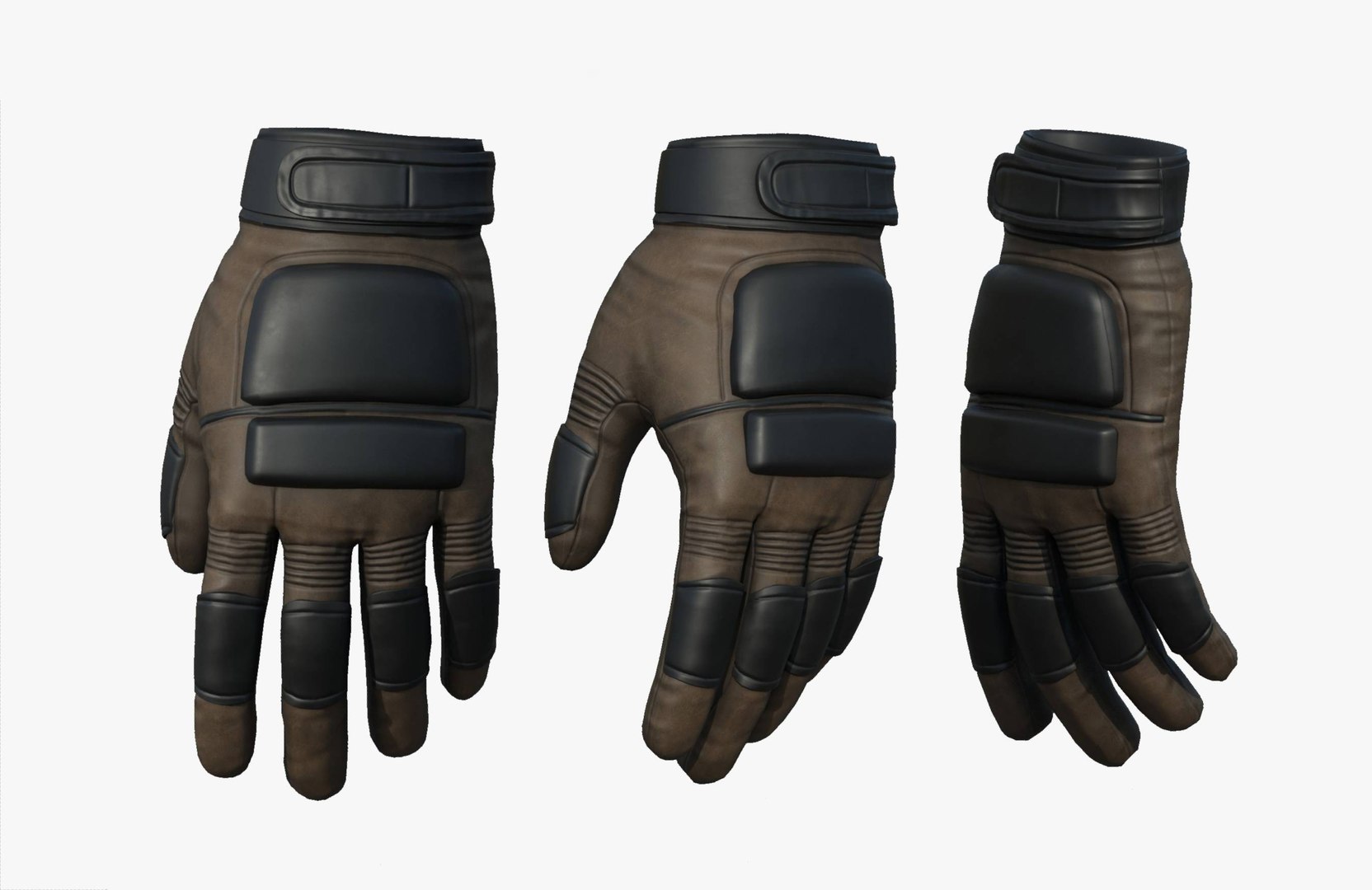 3D fashion gloves hand - TurboSquid 1515435