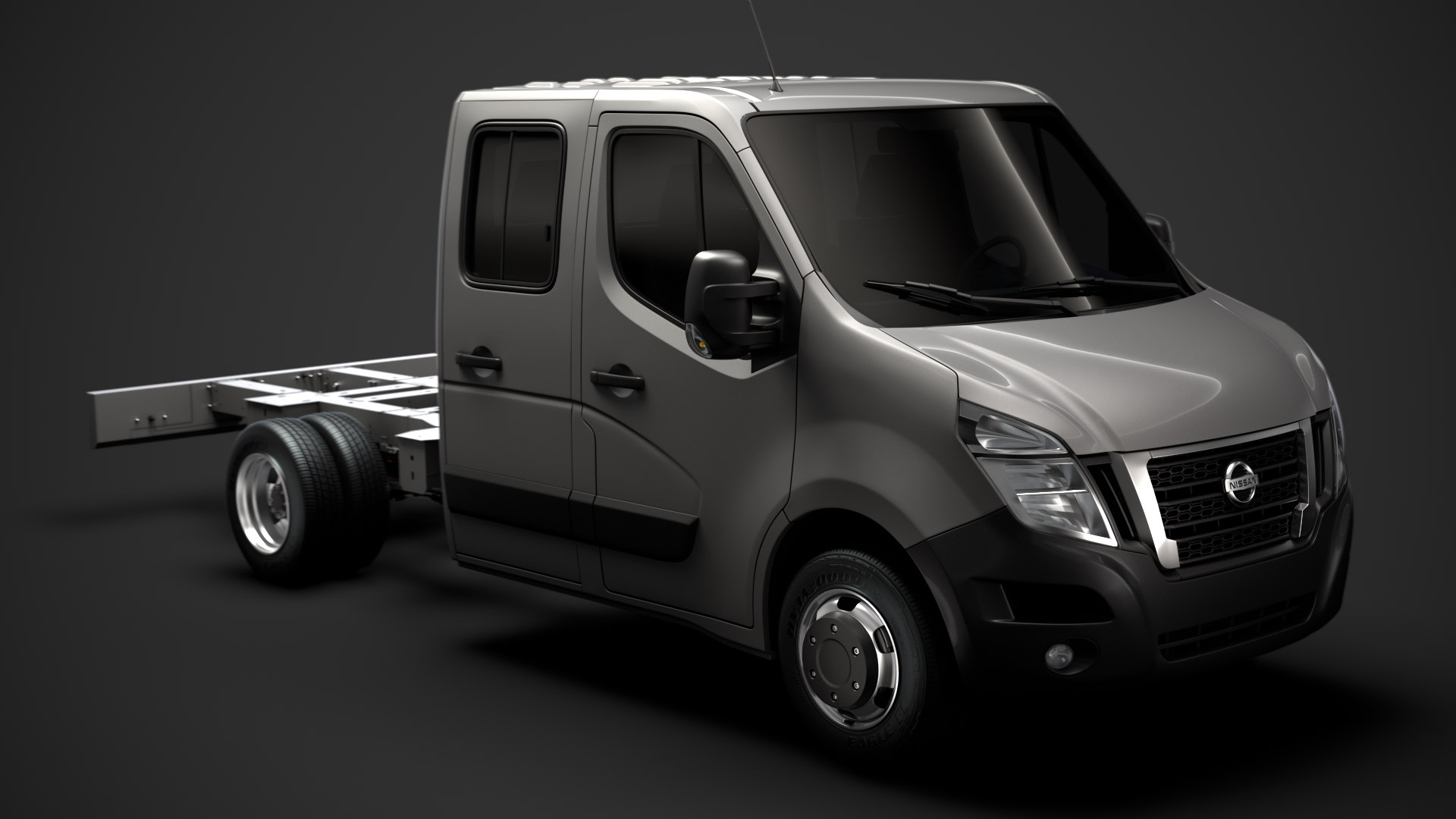 Nissan nv400 crewcab dw 3D - TurboSquid 1515486