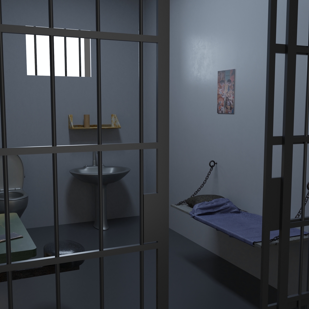 3D model prison cell - TurboSquid 1515803