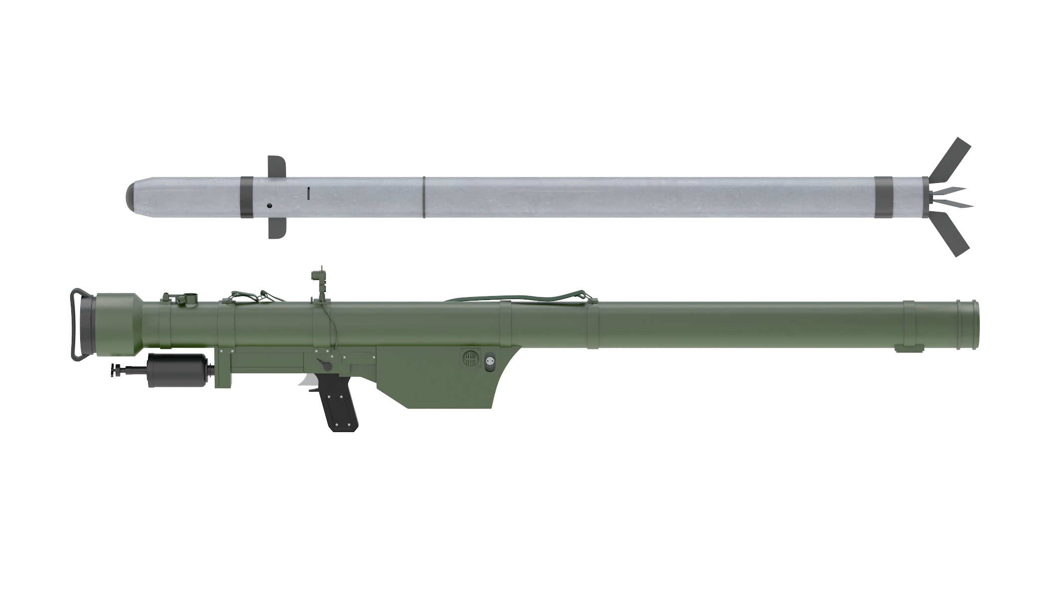 3D 9k32 strela-2 model - TurboSquid 1516016