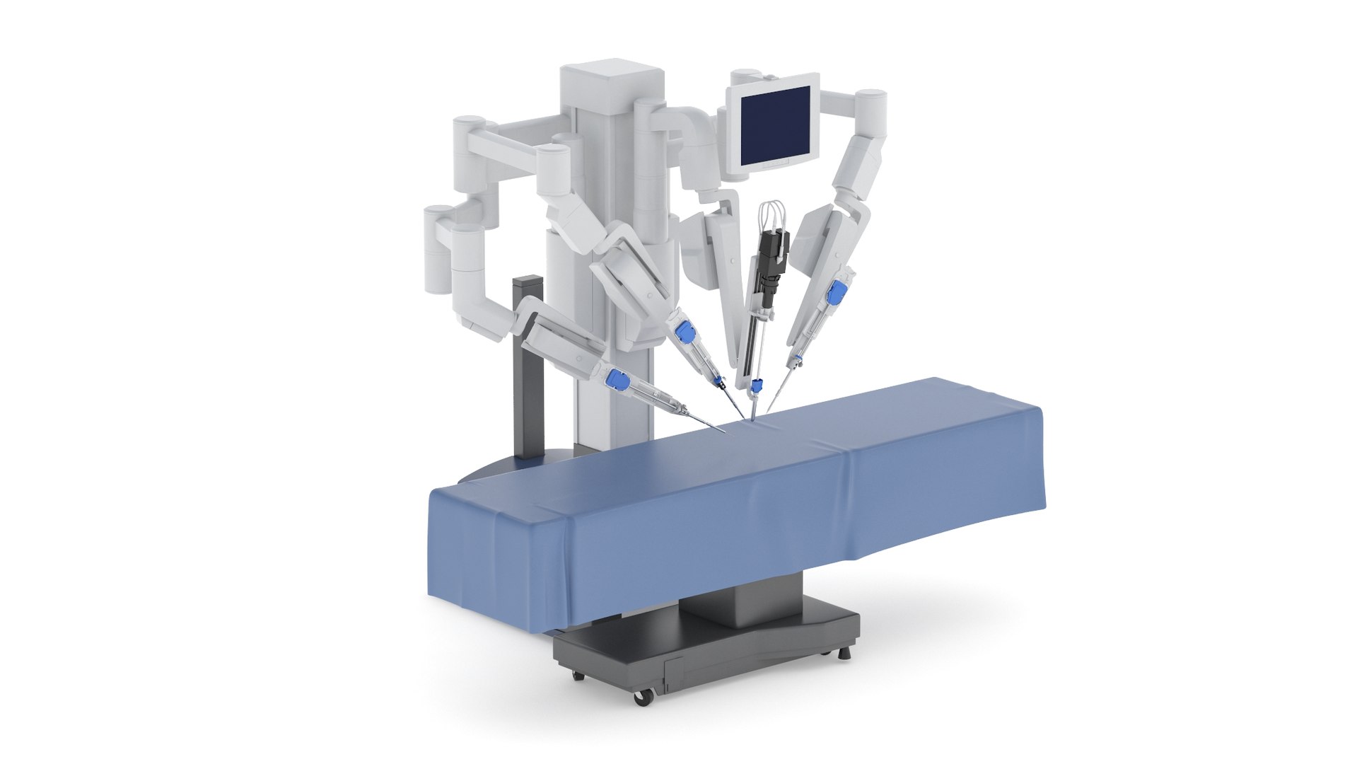 Robot surgical 3D model - TurboSquid 1516061