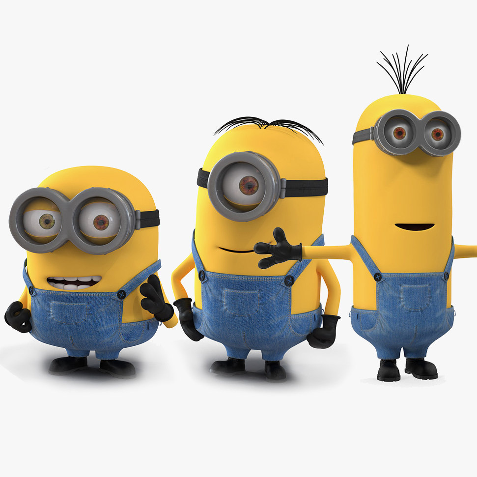 3D rigged minions model - TurboSquid 1516118