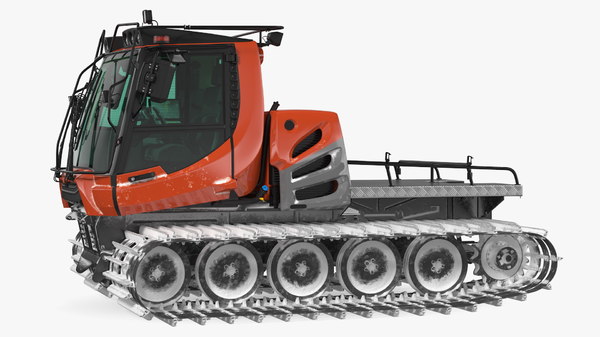 Snowy snowcat generic snow model - TurboSquid 1516182