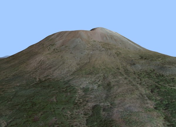 3D model volcanic mount vesuvius - TurboSquid 1516179