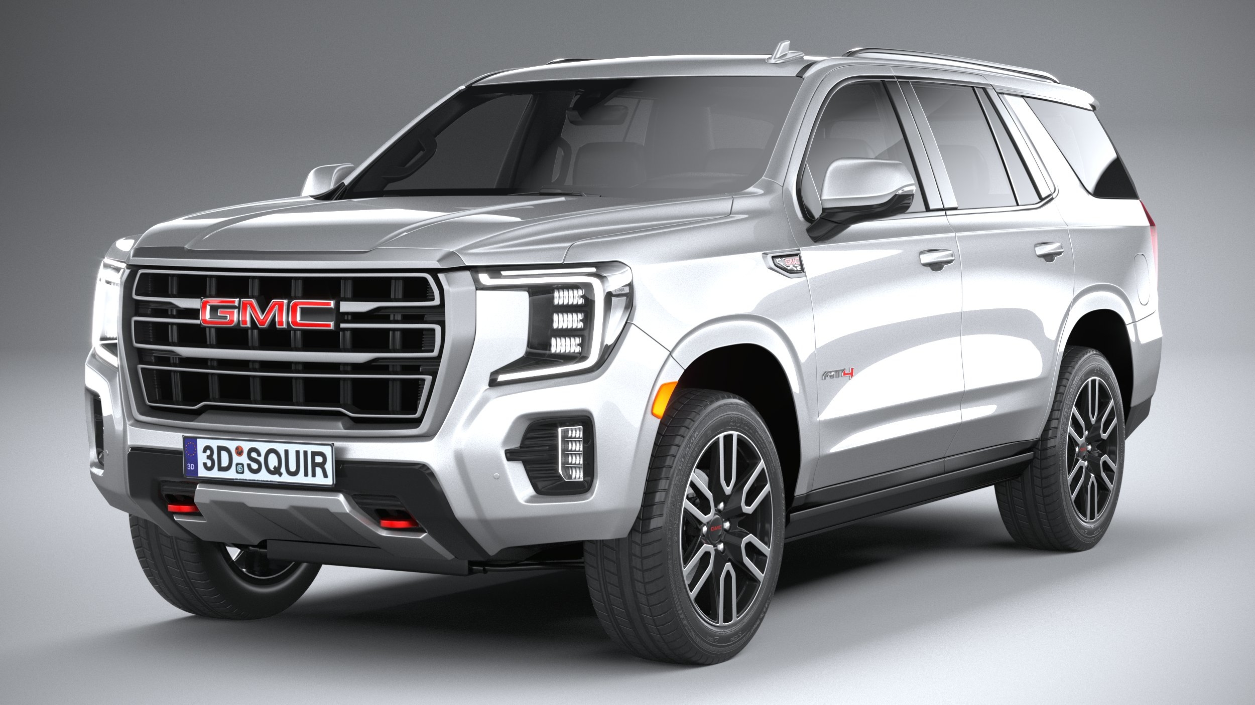 Gmc yukon at4 3D - TurboSquid 1516346