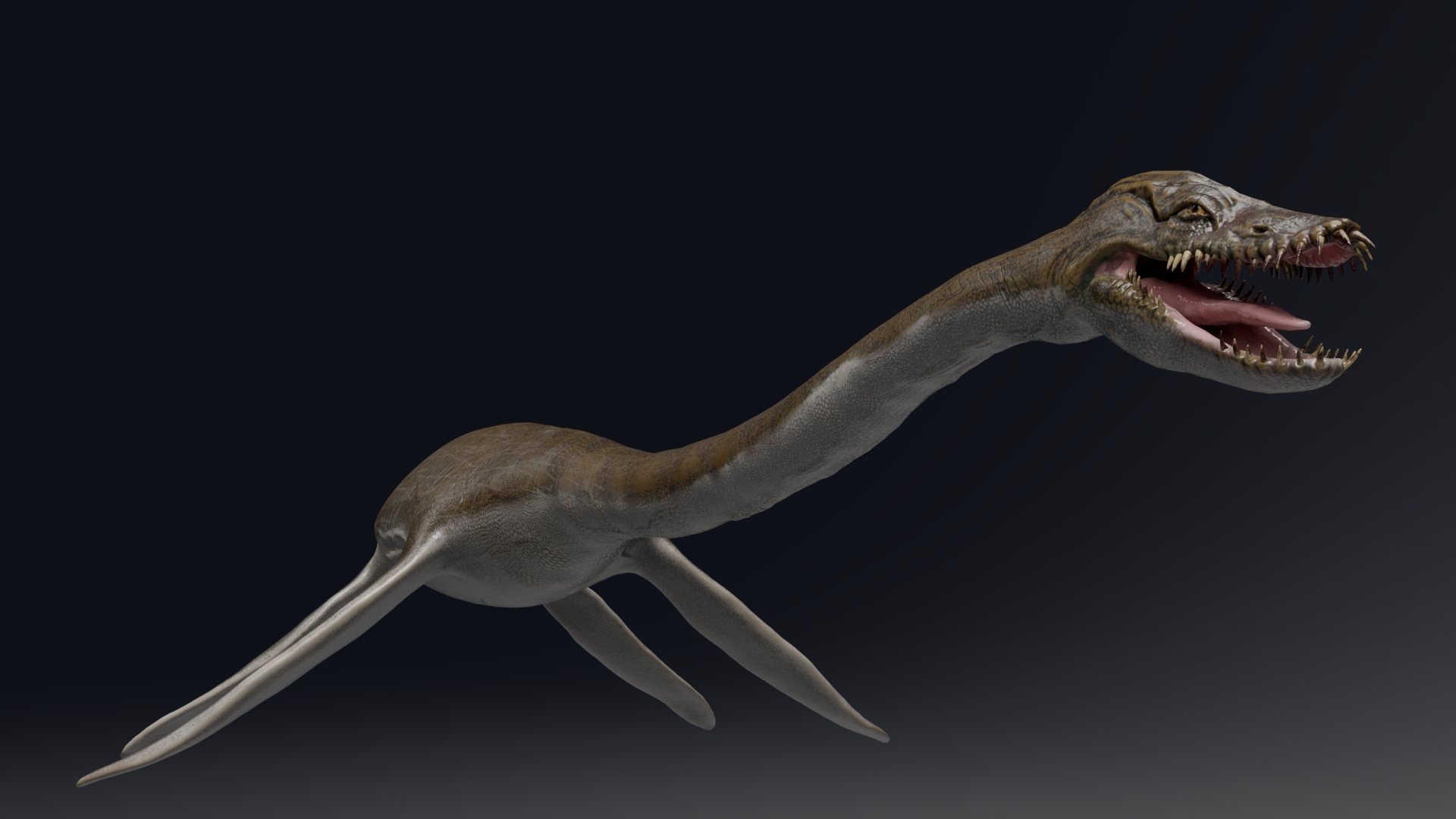 Styxosaurus PBR RIG ANIMATION 3D-Modell - TurboSquid 1516430