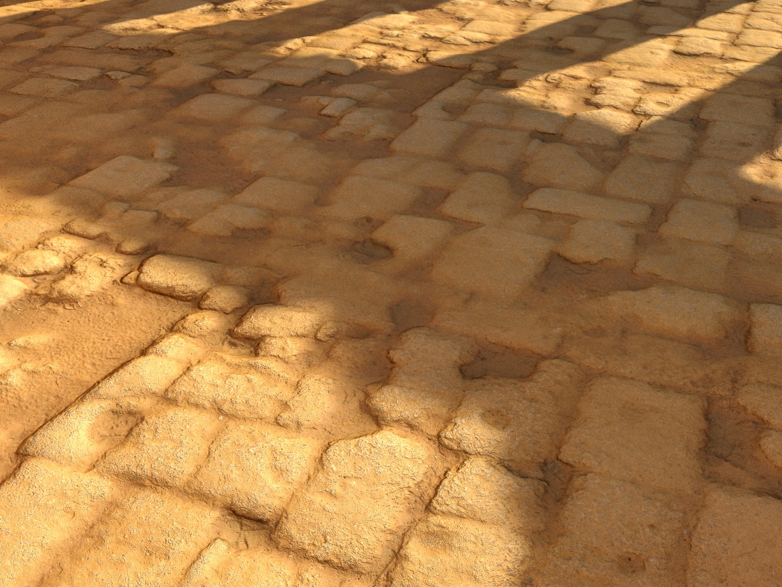 3D acient pavement model - TurboSquid 1516440
