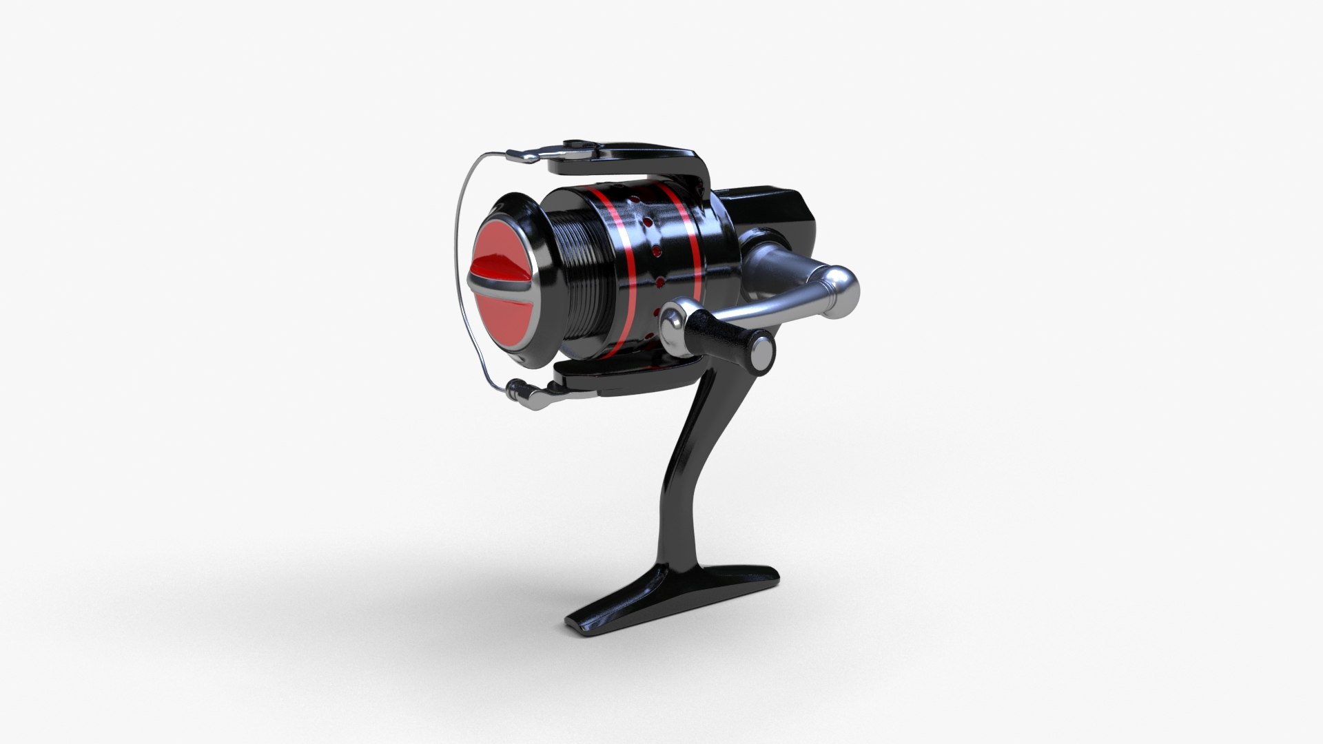 3D fishing reel model - TurboSquid 1516475