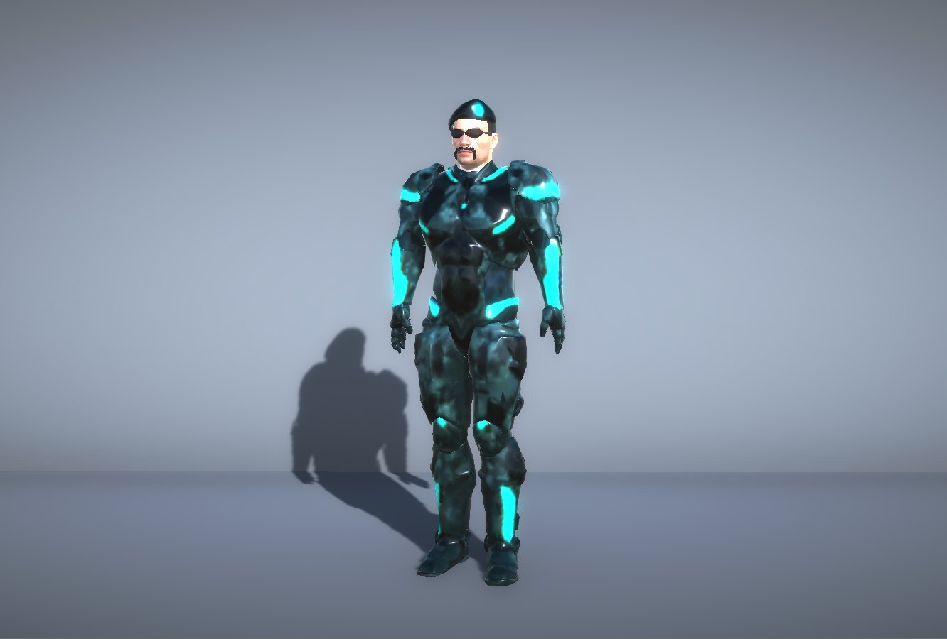 3D sci-fi captain- future soldier - TurboSquid 1516545
