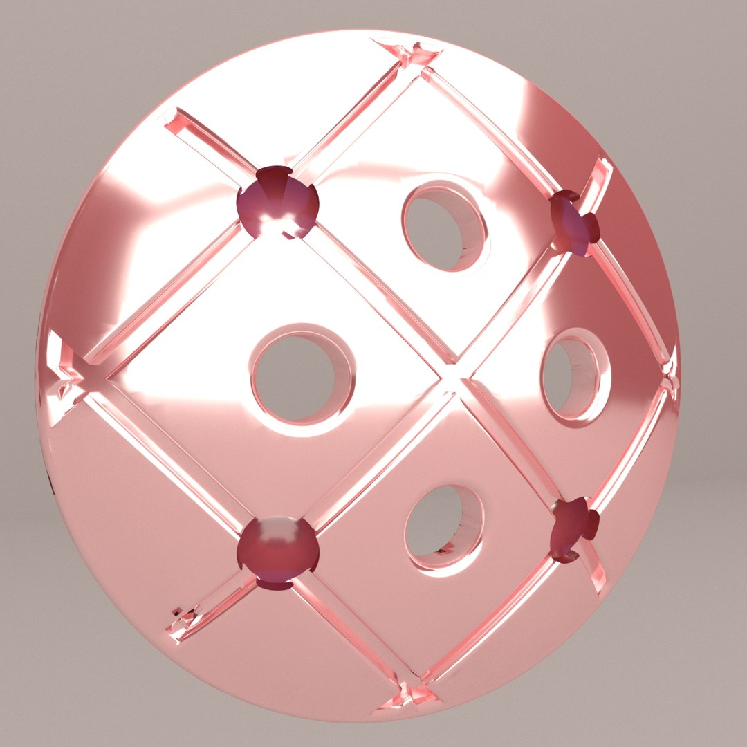 3D stylish button model - TurboSquid 1516547