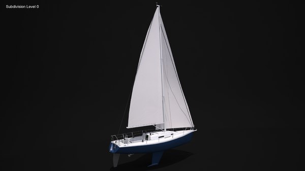 Sailboat boat sail 3D - TurboSquid 1516548