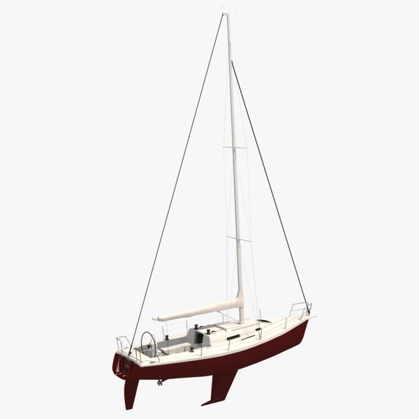 Sailboat j105 3D model - TurboSquid 1516553