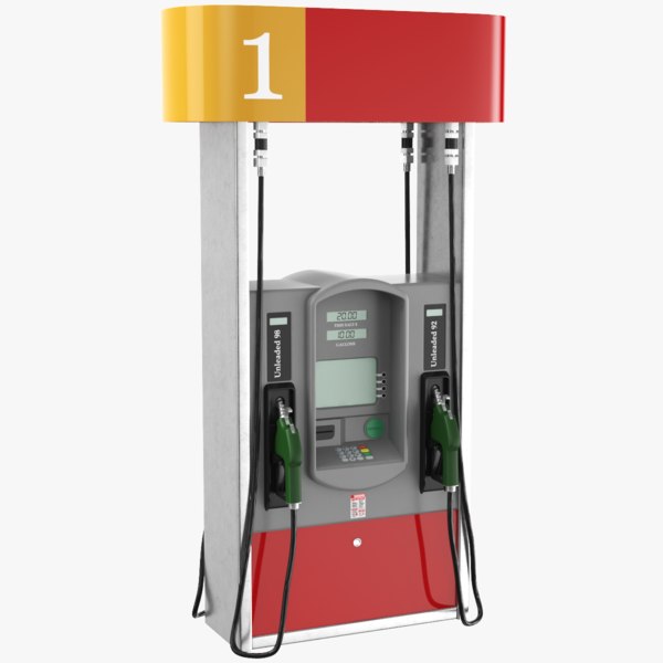 Free 3D Gas-Pump Models | TurboSquid