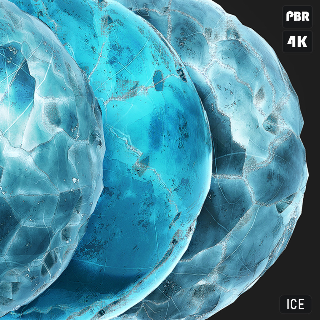 Texture JPEG PBR Textures Ice