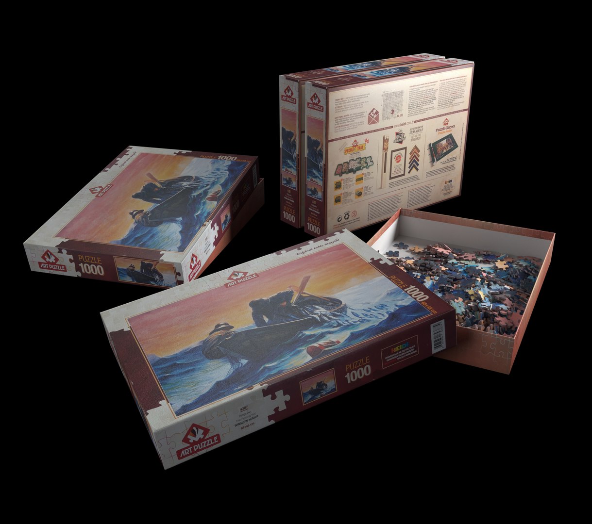 3D realistic puzzle box - TurboSquid 1516804 3D realistic puzzle box - TurboSquid 1516804