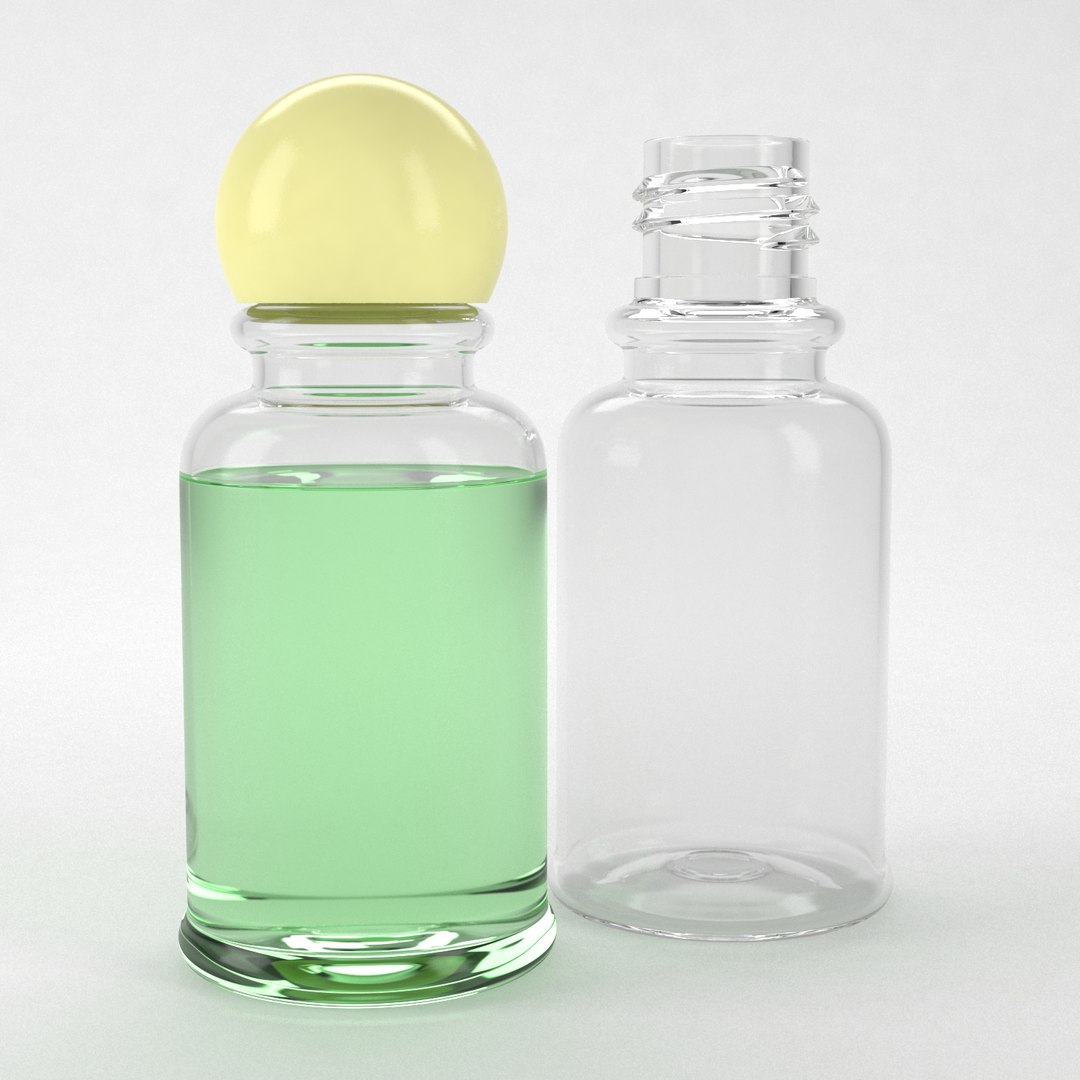 3D vial 35ml model - TurboSquid 1516793