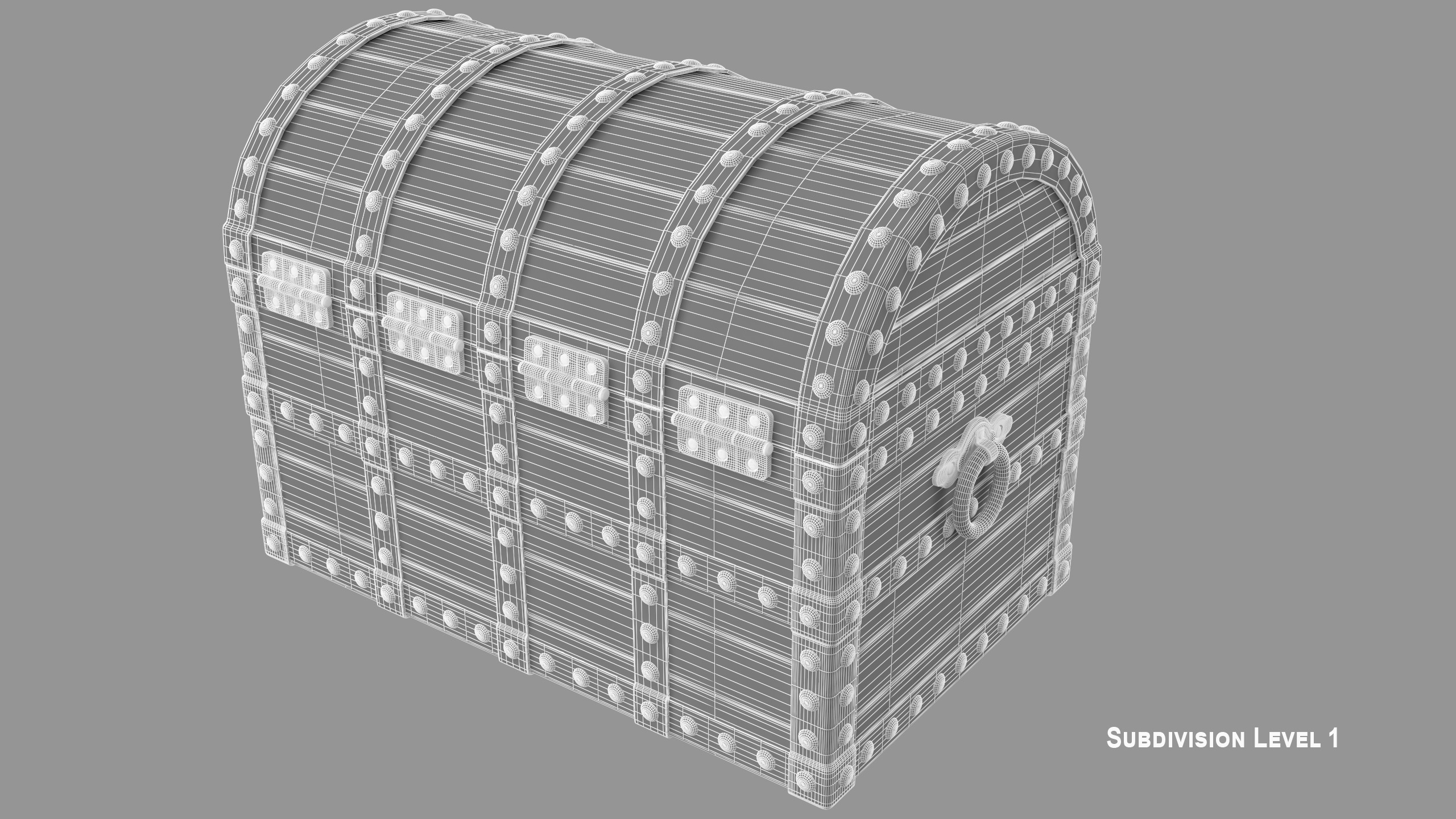 3D treasure chest - TurboSquid 1516848