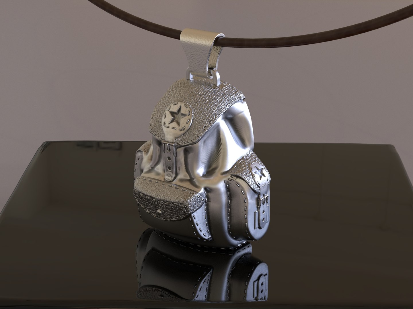 3D backpack pendant printable - TurboSquid 1516919