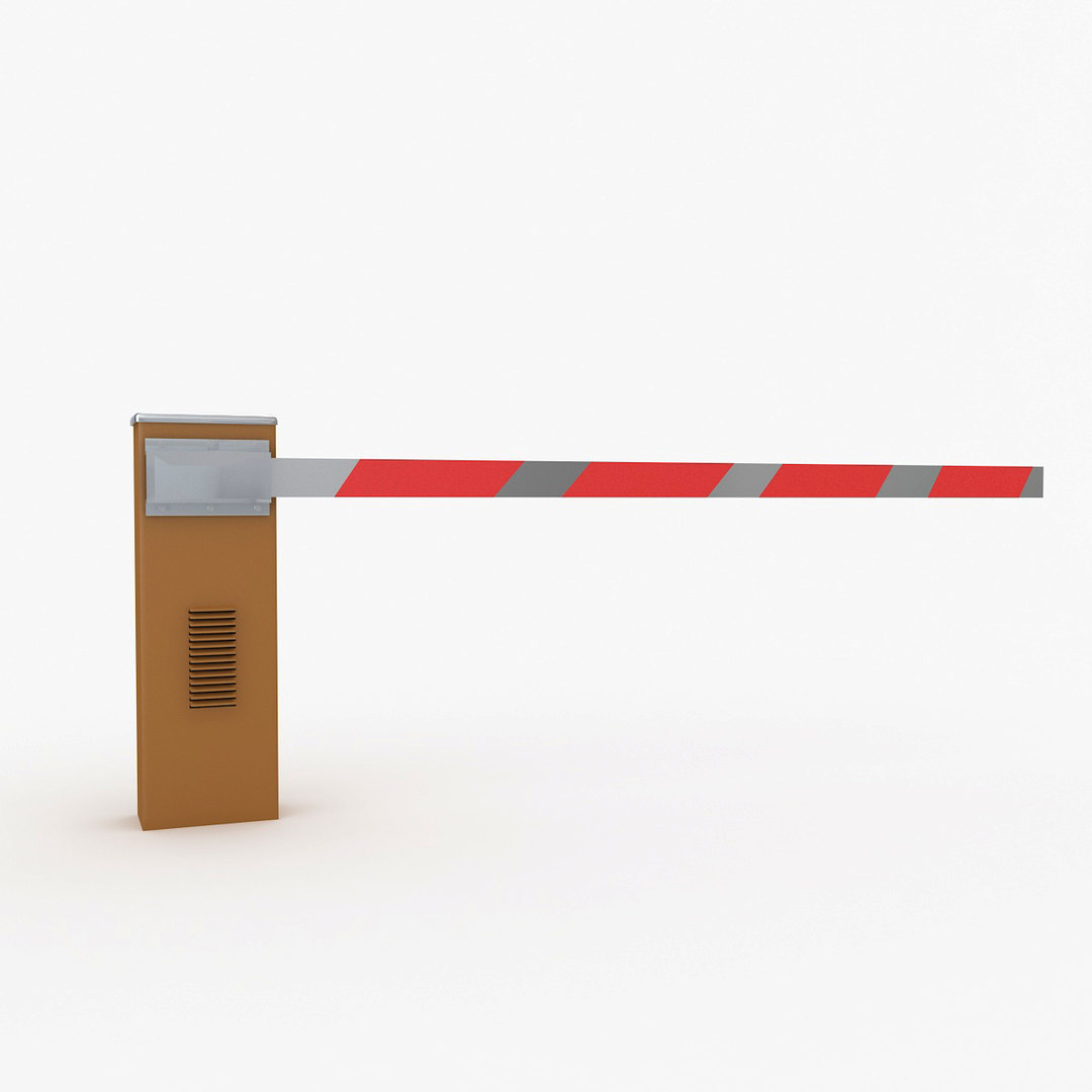 Boom gate 3D - TurboSquid 1517152