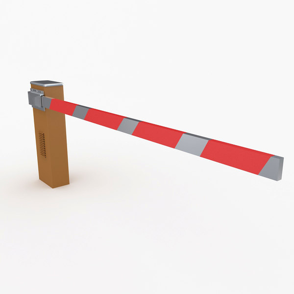 Boom gate 3D - TurboSquid 1517152